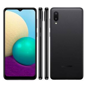 Smartphone Samsung Galaxy A02 SM A022M 2GB RAM 32GB Android | Casas Bahia