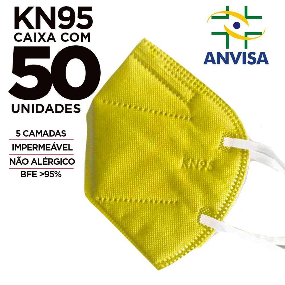 Mascara kn95 caixa com 50 | Casas Bahia