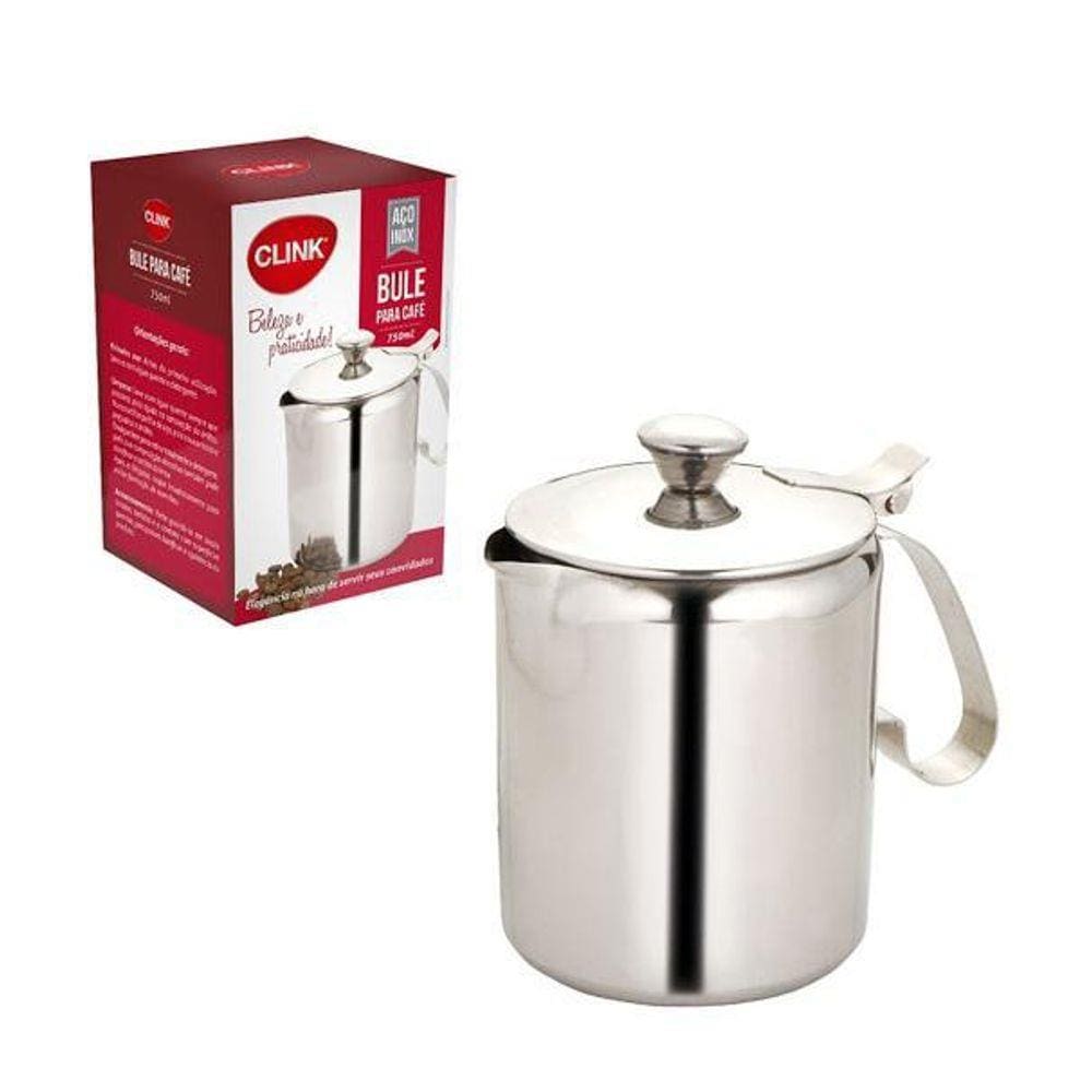 Bule inox tradicional 1 litro | Casas Bahia