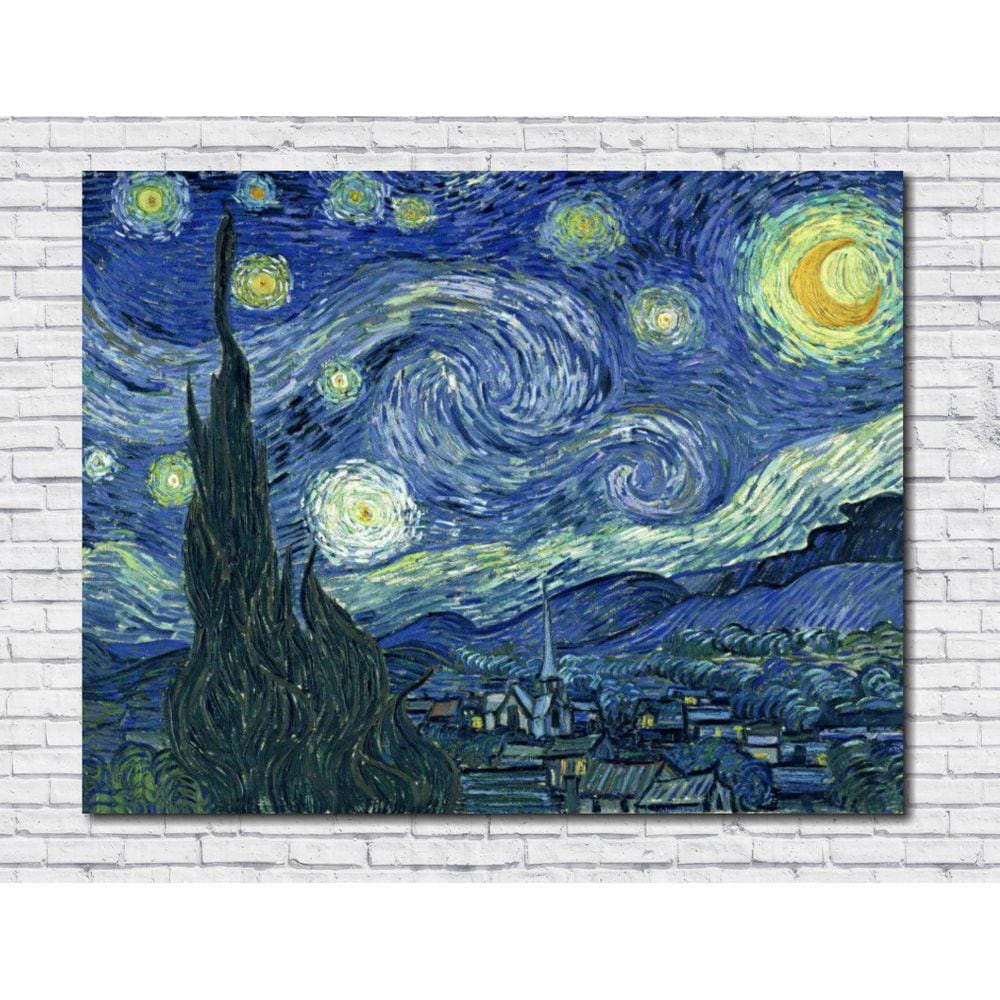 Quadro noite estrelada van gogh | Casas Bahia