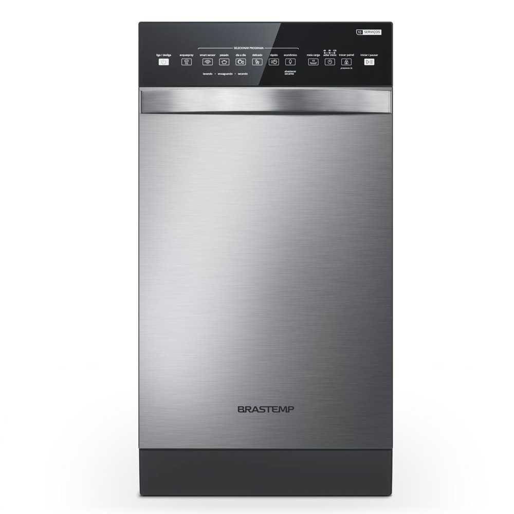 Lavadora louca inox 10servicos brastemp | Casas Bahia