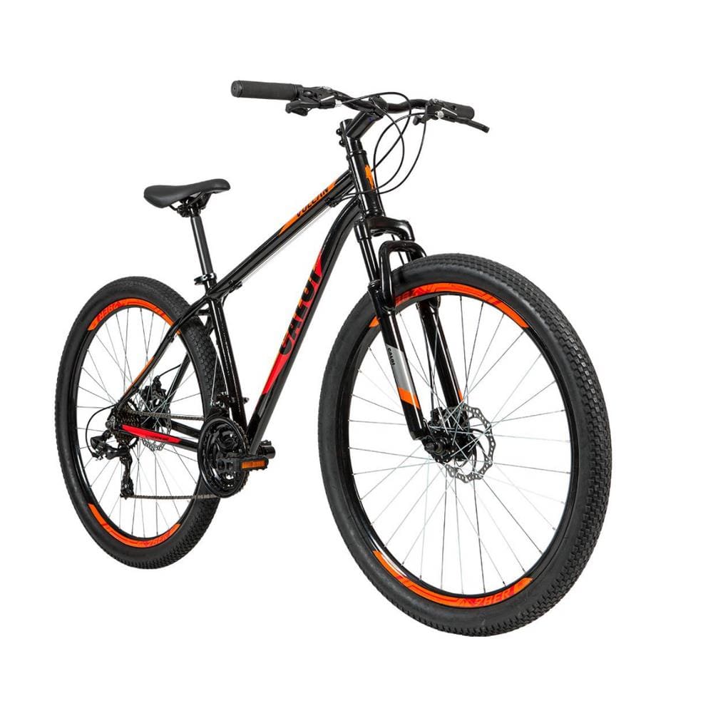 Bicicleta aro 29 caloi vulcan com suspensao | Casas Bahia