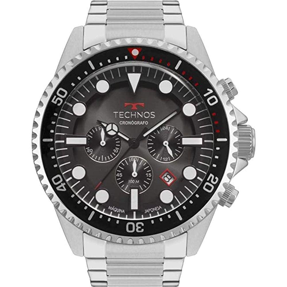 Relogio technos masculino cronografo skymaster js15aw 1p | Casas Bahia