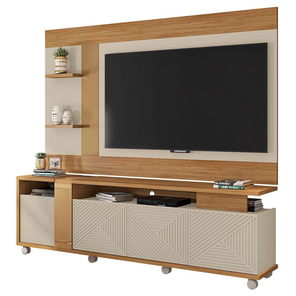 Rack com painel tv 65 polegadas columbus | Casas Bahia