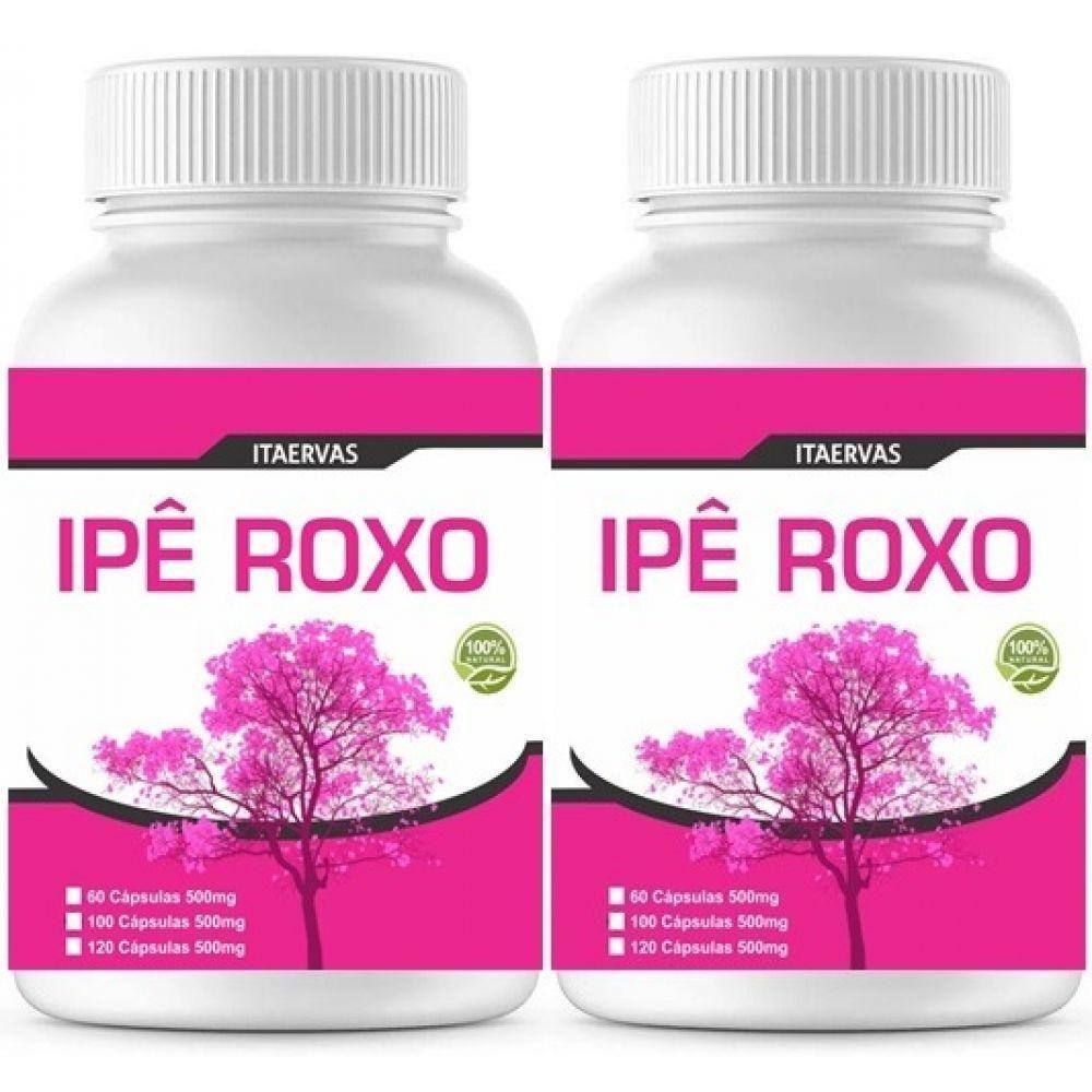 2x Ipê Roxo 500mg 100 Cápsulas | Casas Bahia