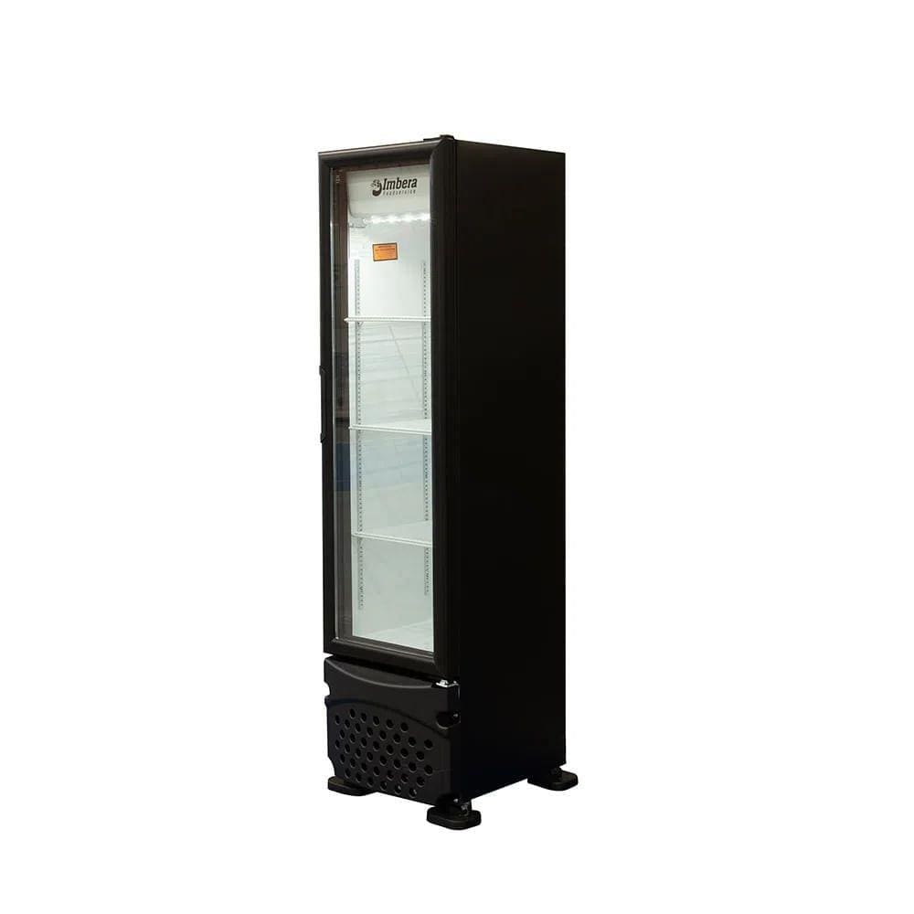 Expositor vertical imbera 229 litros vr08 preto 127 volts | Casas Bahia