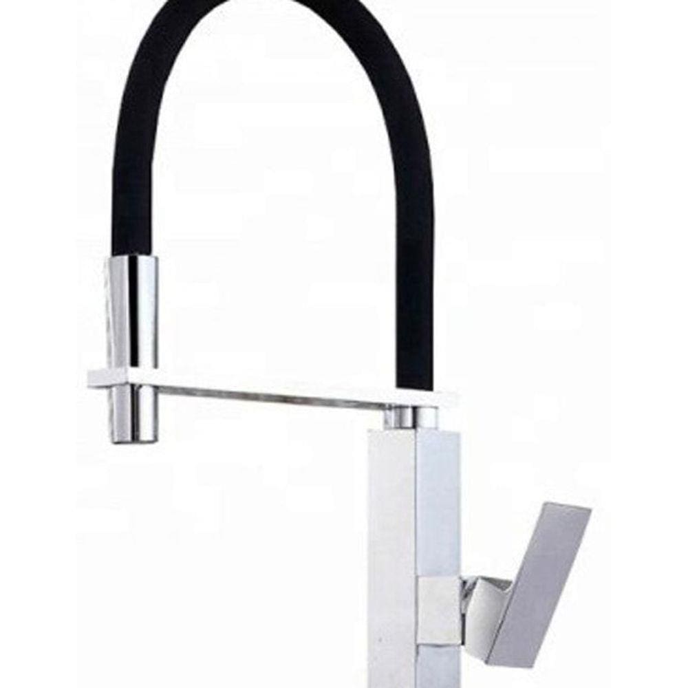 Torneira Cozinha Gourmet Monocomando Preta Flex Quente E Frio Casas Bahia