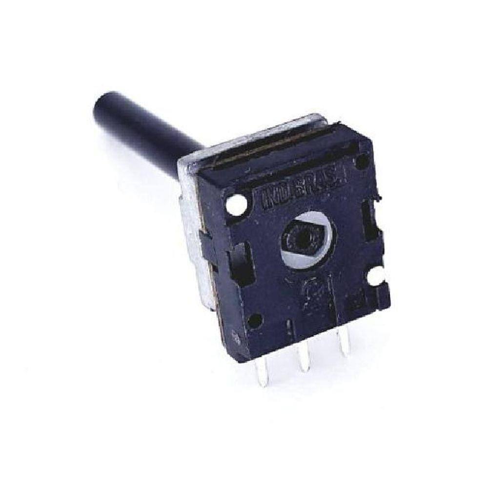 Potenciometro encoder rotativo ec 15 ec15 3 terminais 15mm | Casas Bahia