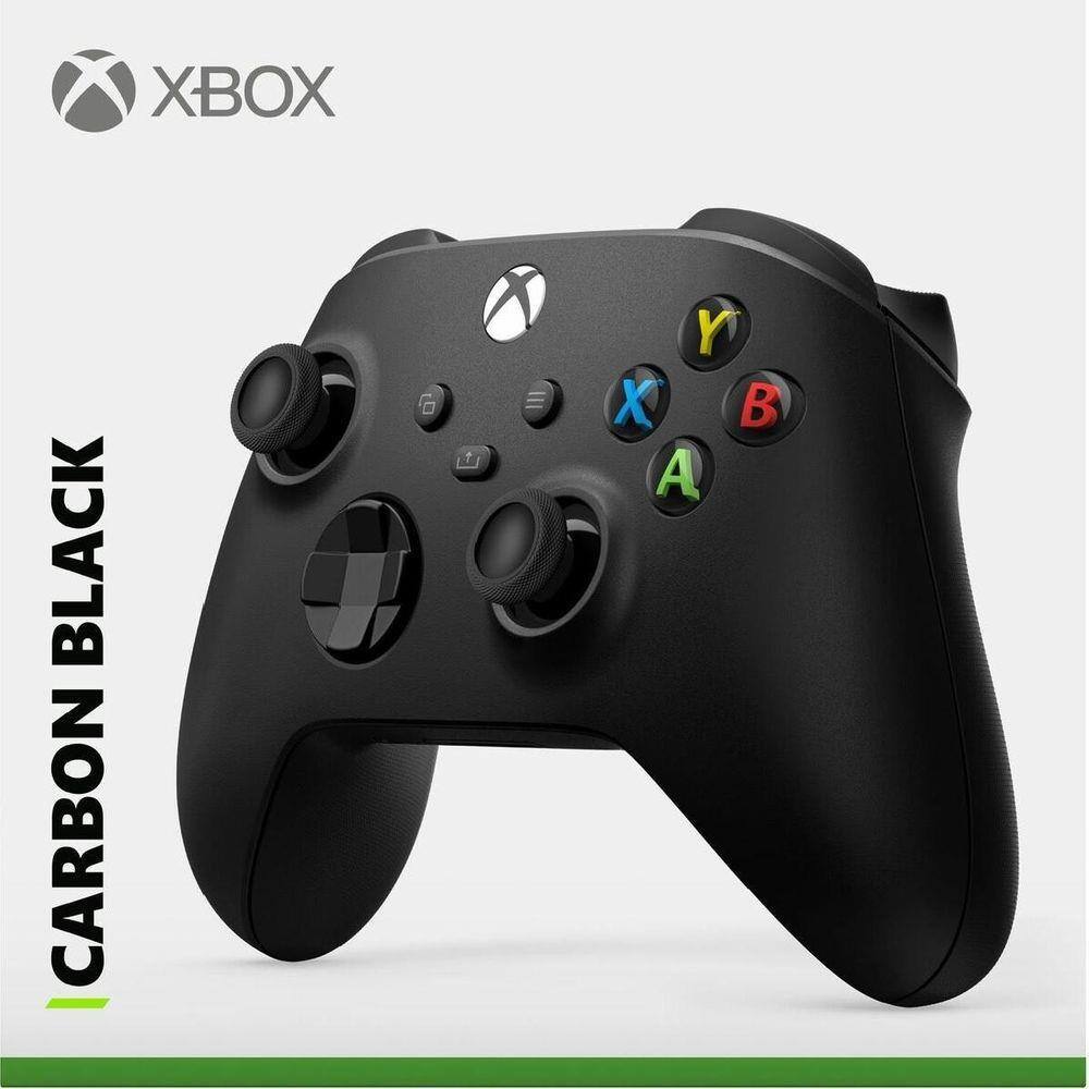Controle sem fio xbox carbon black wirelles bluetooth | Casas Bahia
