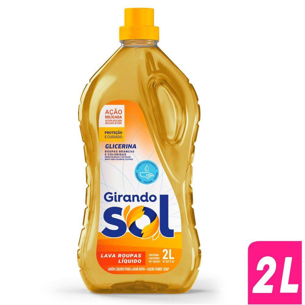 Sabao liquido girando sol | Casas Bahia