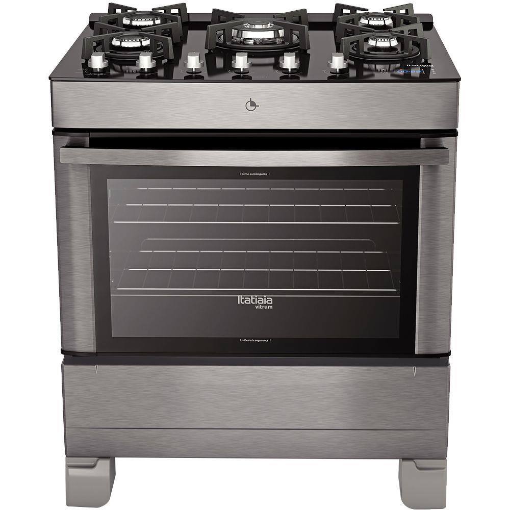 Fogao piso itatiaia vitrum fogao piso itatiaia vitrum 5 bocas mesa ...