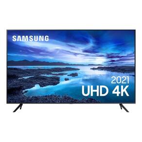 Smart tv 70 polegadas 4k uhd crystal un70au7700gxzd samsung | Casas Bahia