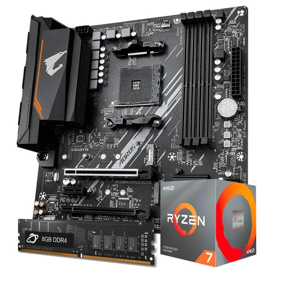 Kit upgrade amd ryzentm 7 5800x asus tuf x570 plusbr gaming | Casas Bahia