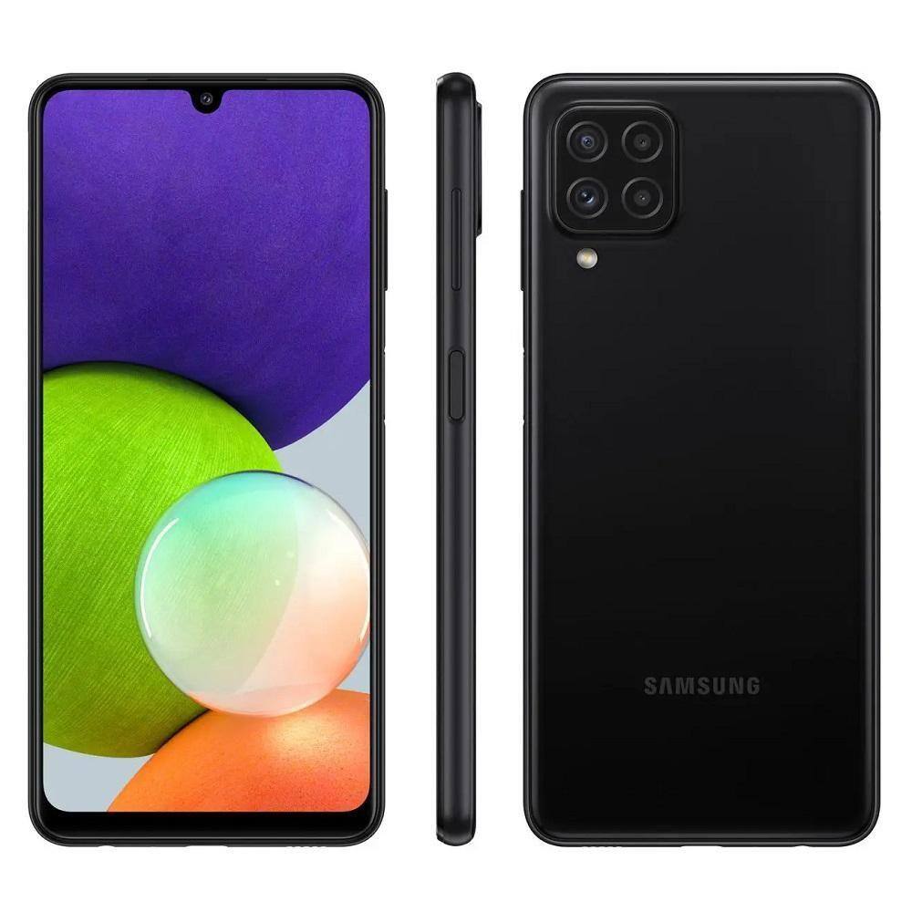 Smartphone samsung galaxy m22 128gb 4g wi fi tela6 4 dual chip 4gb ram ...