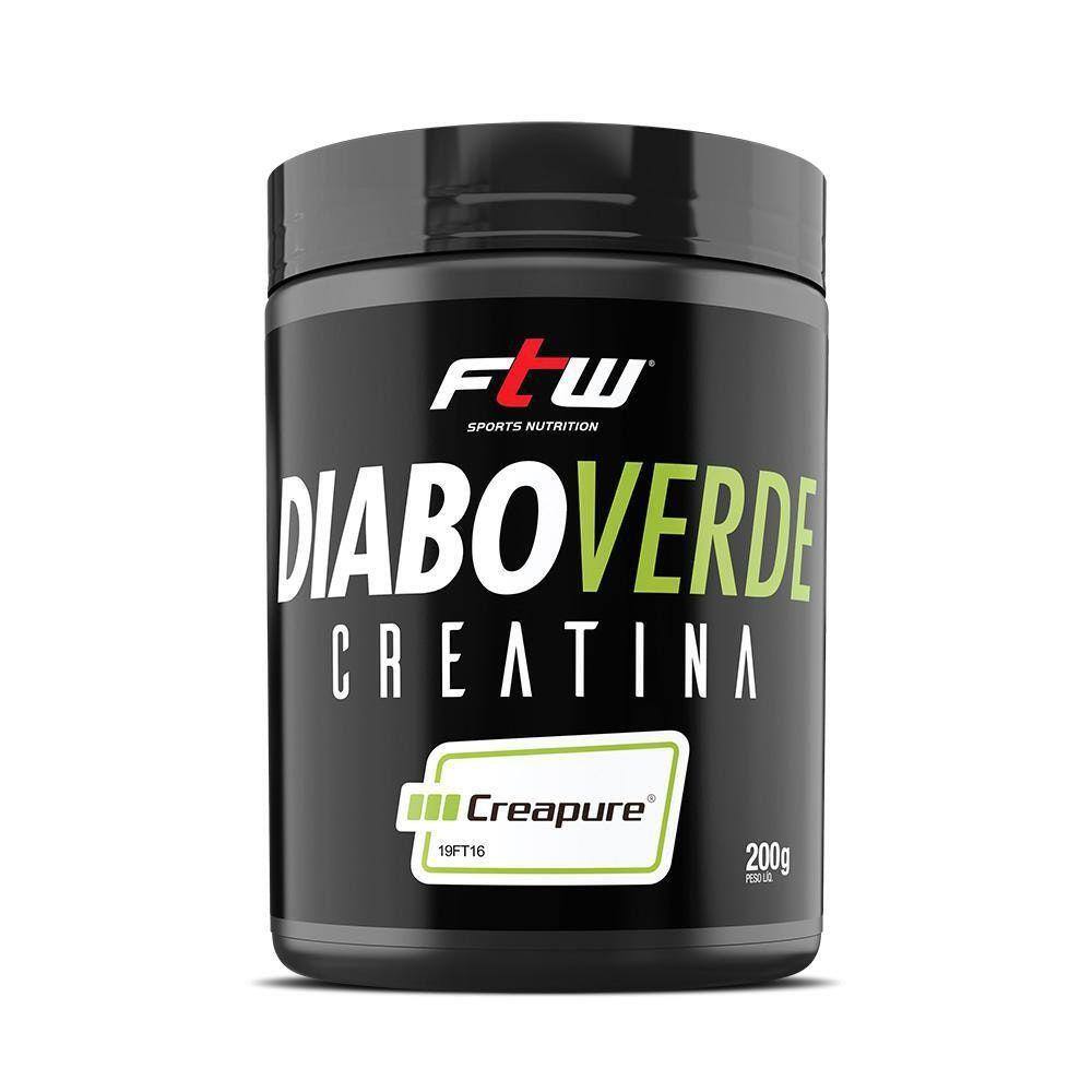 Creatina ftw diabo verde creapure 200g | Casas Bahia