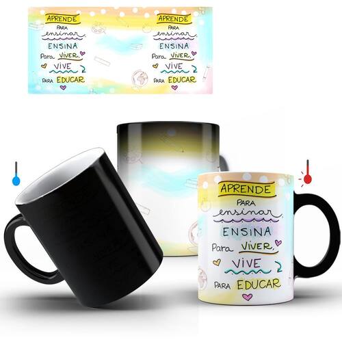 Caneca Mágica de Porcelana 325ml Aprende | Casas Bahia Caneca Mágica de Porcelana 325ml Aprende | Casas Bahia