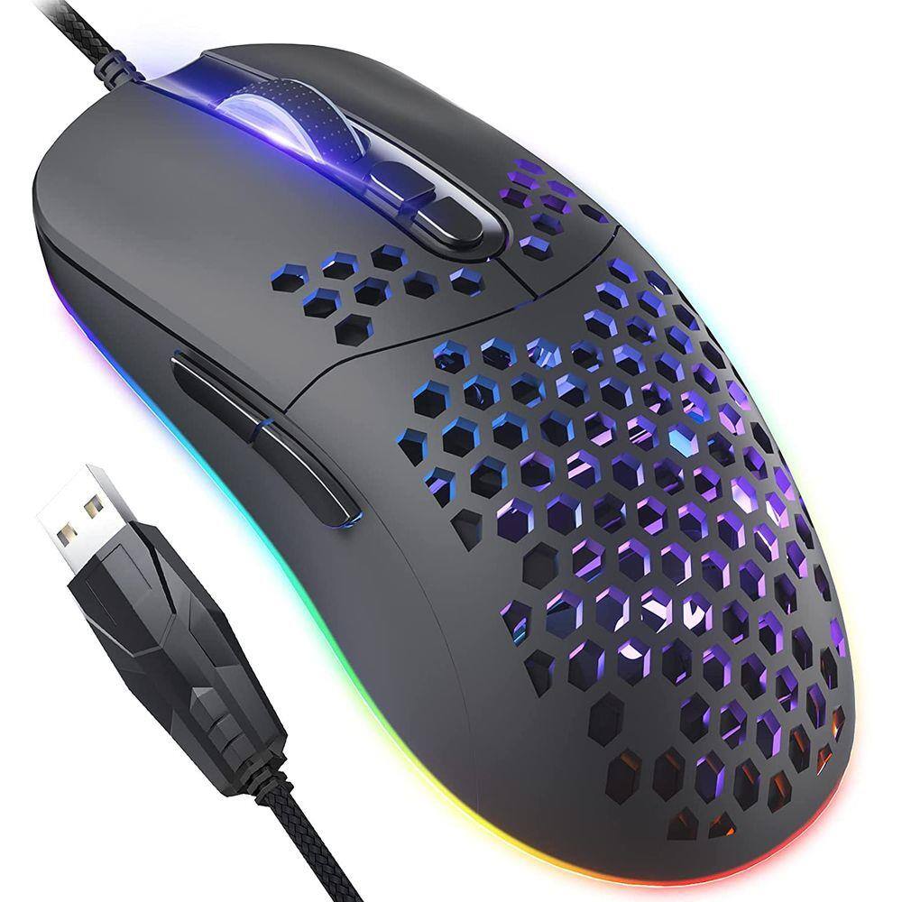 Mouse gamer com botao lateral | Casas Bahia