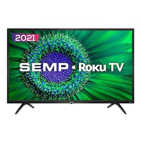 Smart tv 50 polegadas semp toshiba roku | Casas Bahia