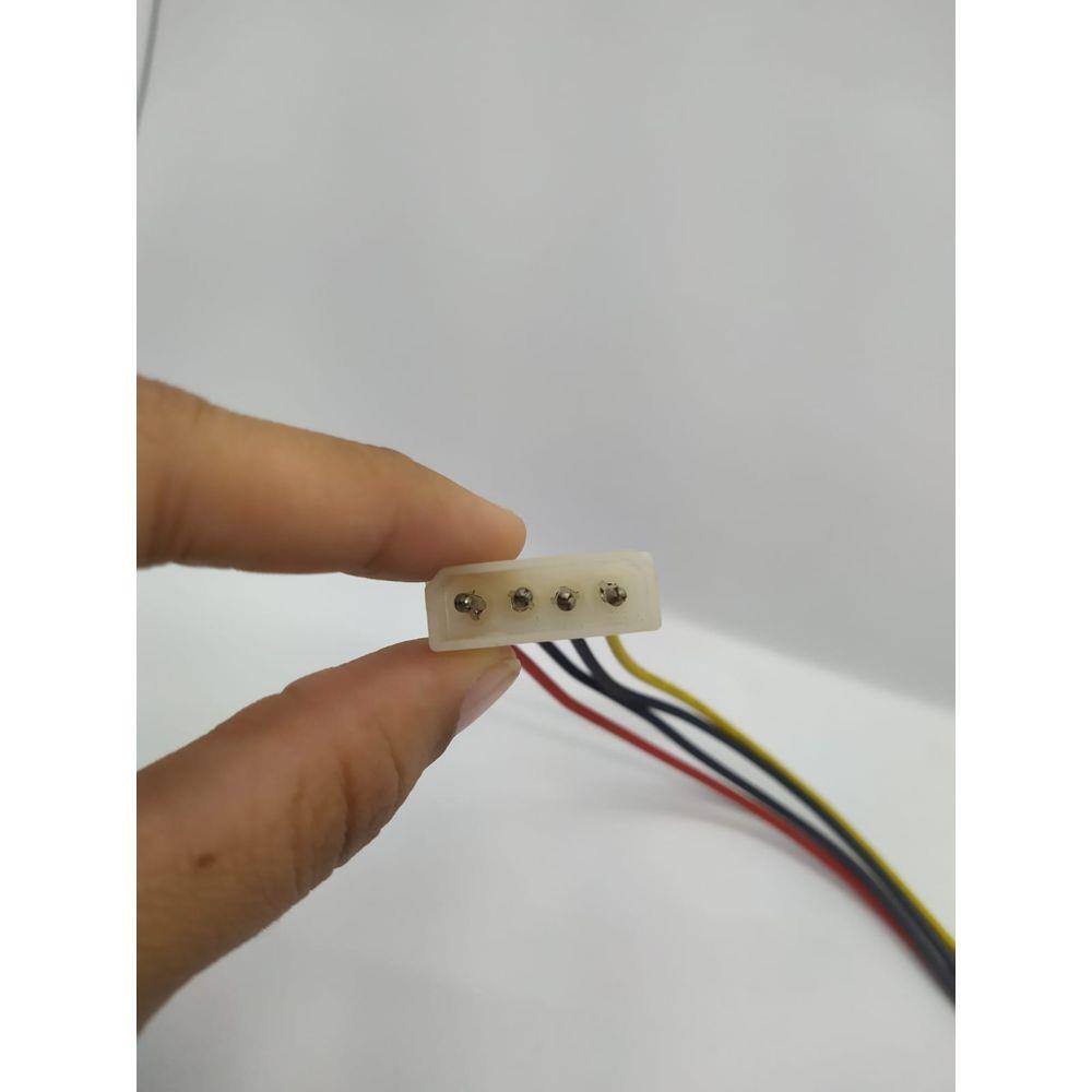 Cabo adaptador ide hd sata forca4 pinos 15 vias femea | Casas Bahia