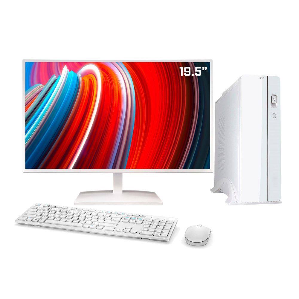 Computador completo branco sem cpu | Casas Bahia