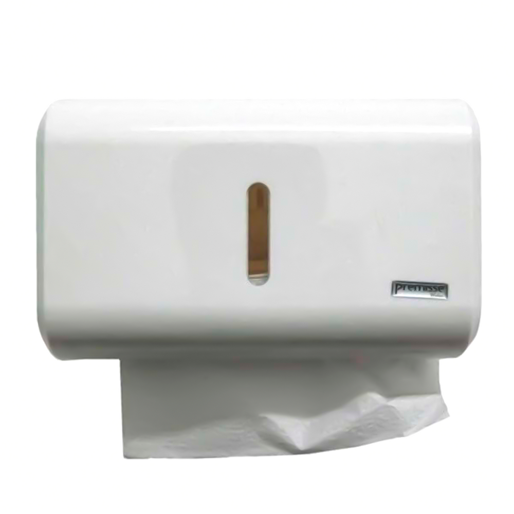 Porta papel toalha interfolha compacto branco premisse folhas Black ...