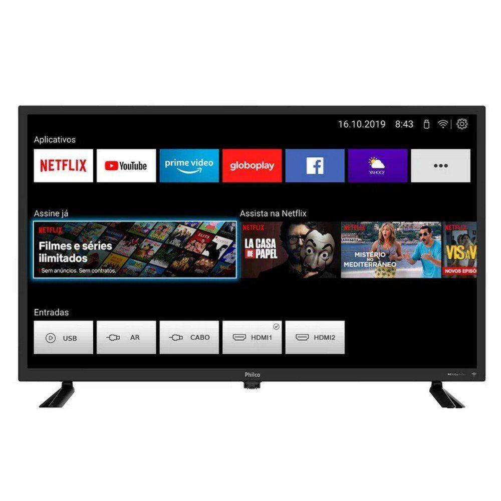 Smart tv led 32 hd philco wifi | Casas Bahia
