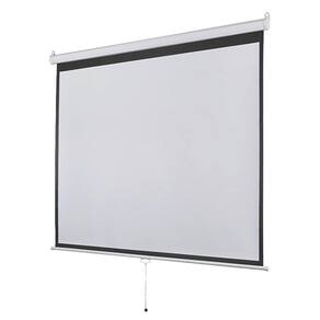 Tela projecao retratil manual 150 polegadas 16 9 | Casas Bahia