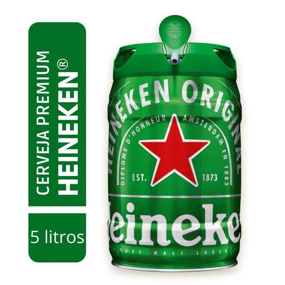 Barril de cerveja 5 litros budweiser | Casas Bahia