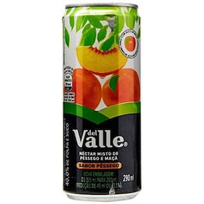 Suco del valle pessego lata 290ml pack com 6 unidades | Casas Bahia