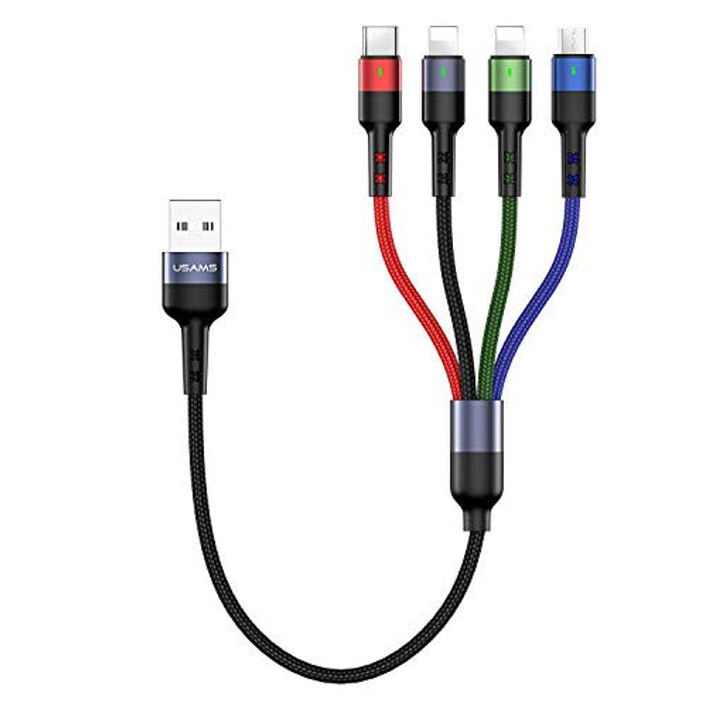 Cabo multi 10 tipos carregador conector usb | Casas Bahia