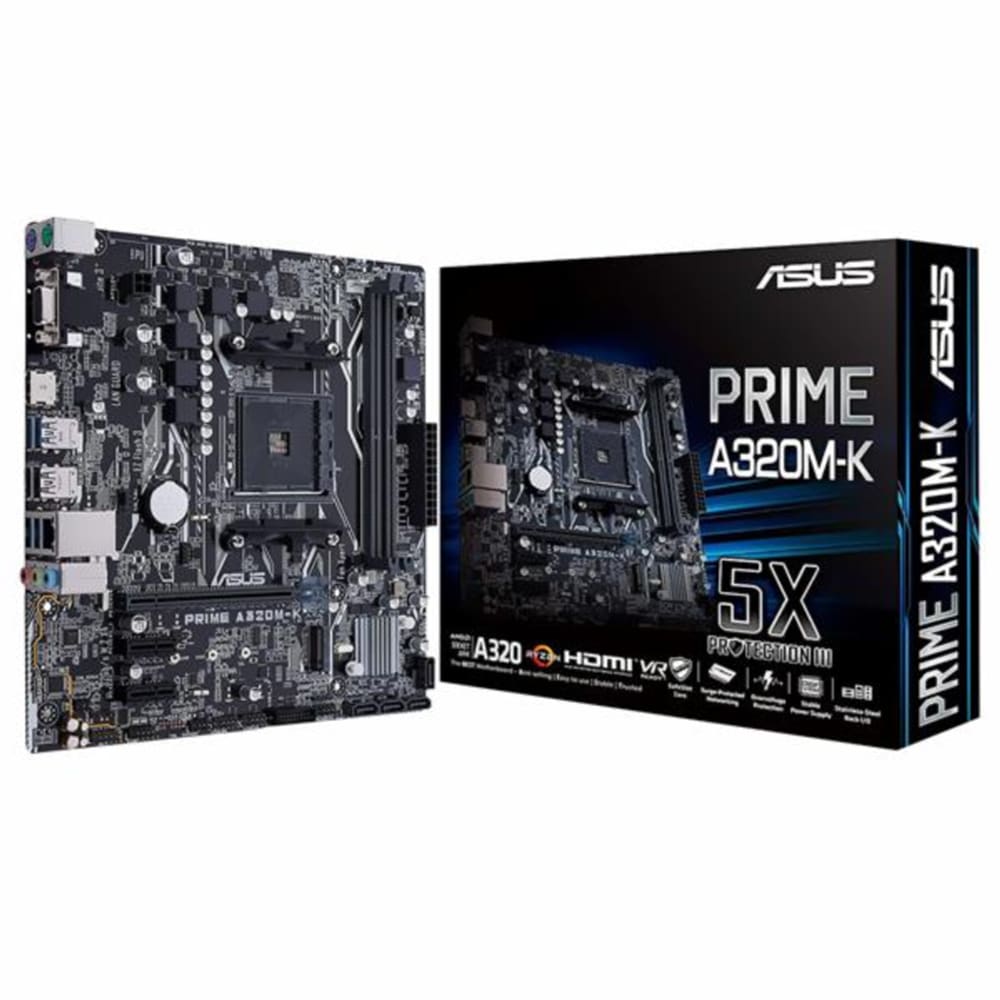Placa mae asus prime a320m k ddr4 am4 | Casas Bahia