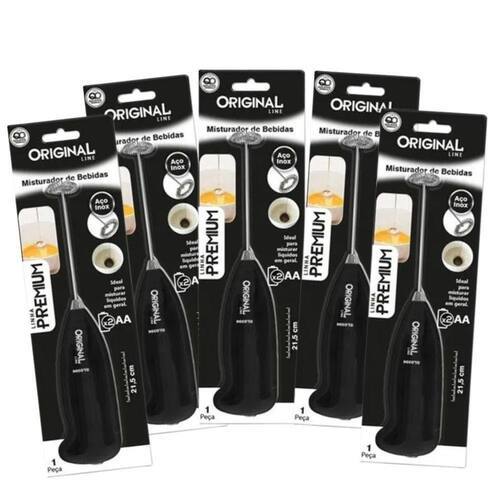 Kit 5 Mini Mixer Portátil Misturador De Bebidas | Casas Bahia