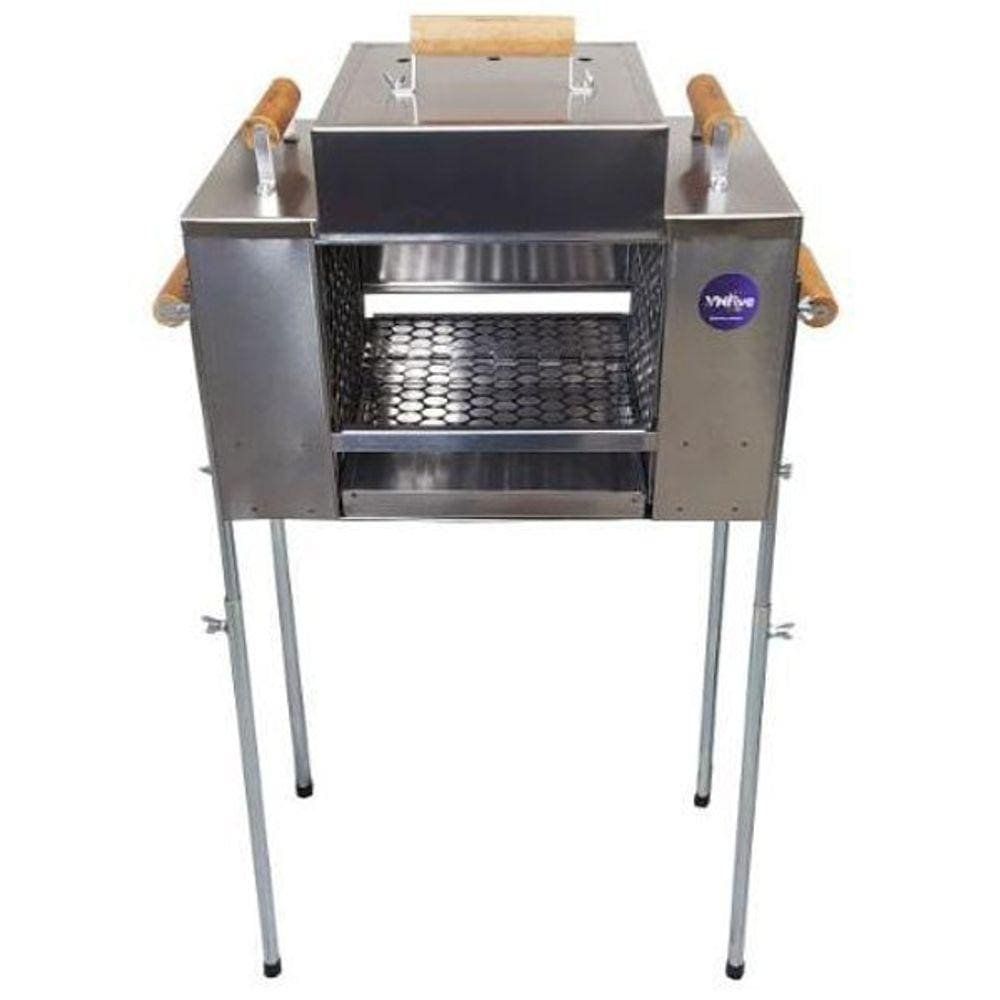 Churrasqueira ecologica sem fumaca com tampa | Casas Bahia