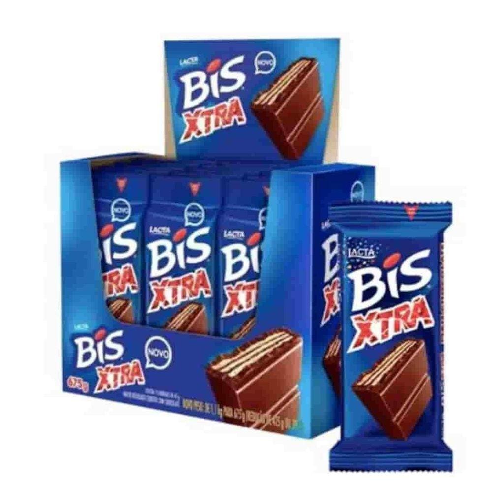 Chocolate bis xtra das lacta ao leite | Casas Bahia
