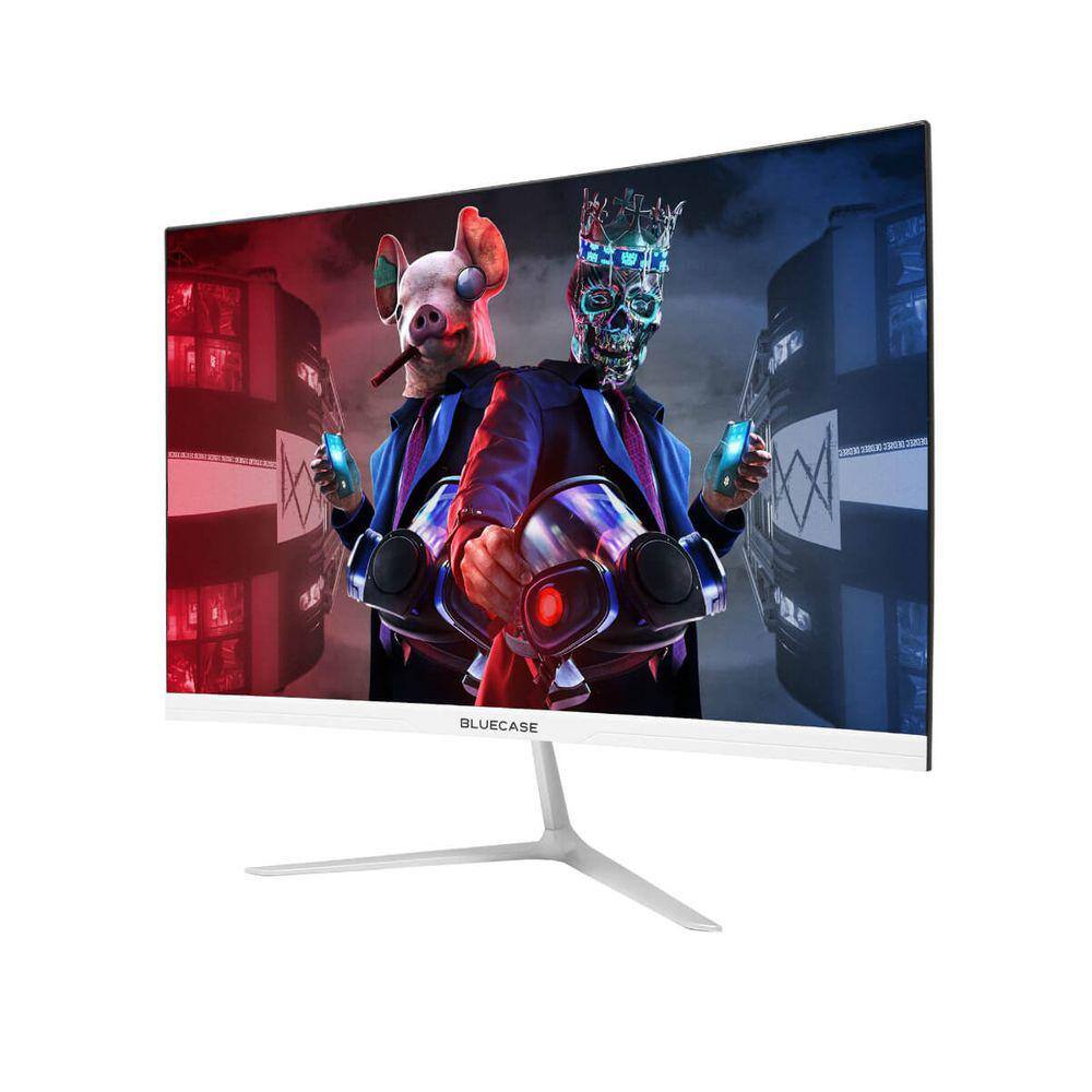 Monitor gamer branco curvo | Promoção Gol de Pix Casas Bahia