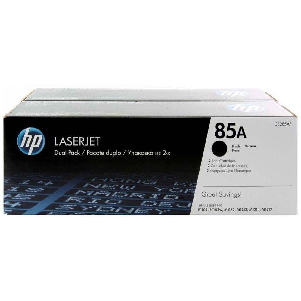 Toner hp 85a preto dual pack laserjet original ce285ae hp laserjet pro ...