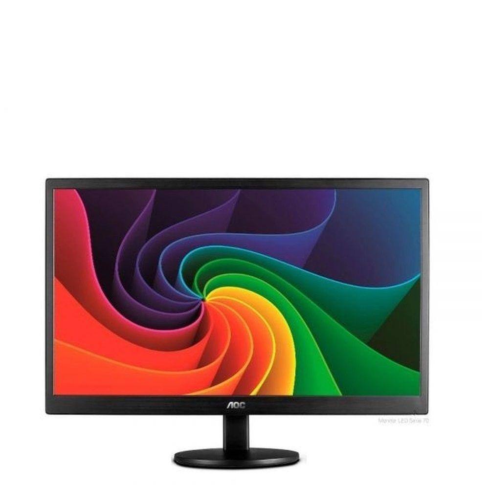 Monitor led 21 5 aoc e2270swhen full hd hdmi vesa | Casas Bahia