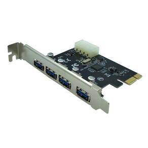 Placa usb 3 0 pci e 4 porta5gbps pci express pc | Casas Bahia