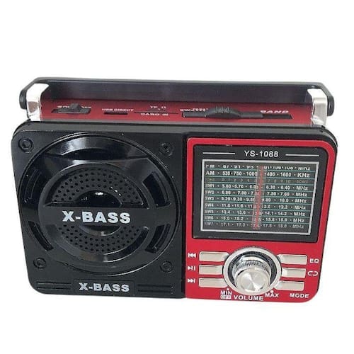 Rádio Bass Retro Vintage Caixa De Som | Casas Bahia