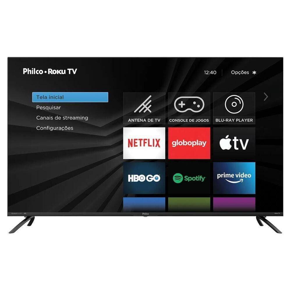 Tv philco ptv50rcg70bl roku 50 polegadas 4k Black Friday | Vale Pix - Casas Bahia