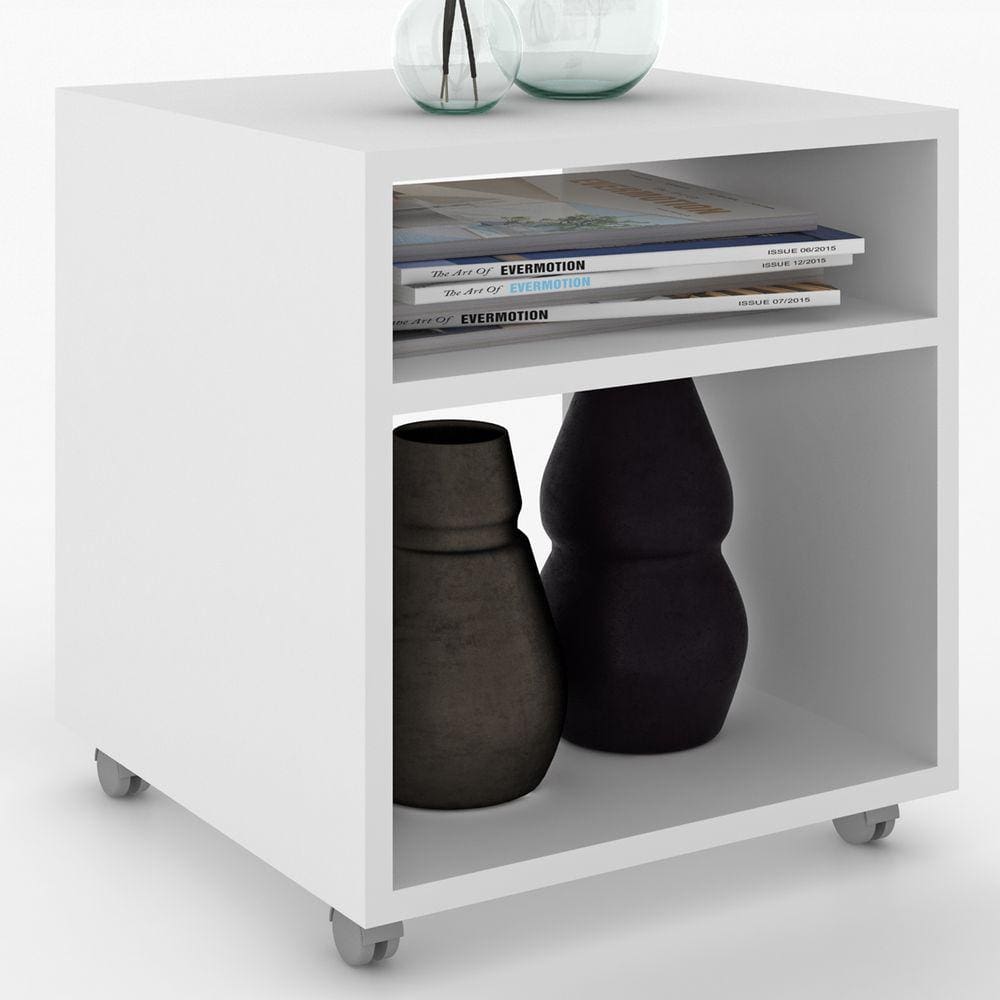 Mesa canto com prateleira | Casas Bahia