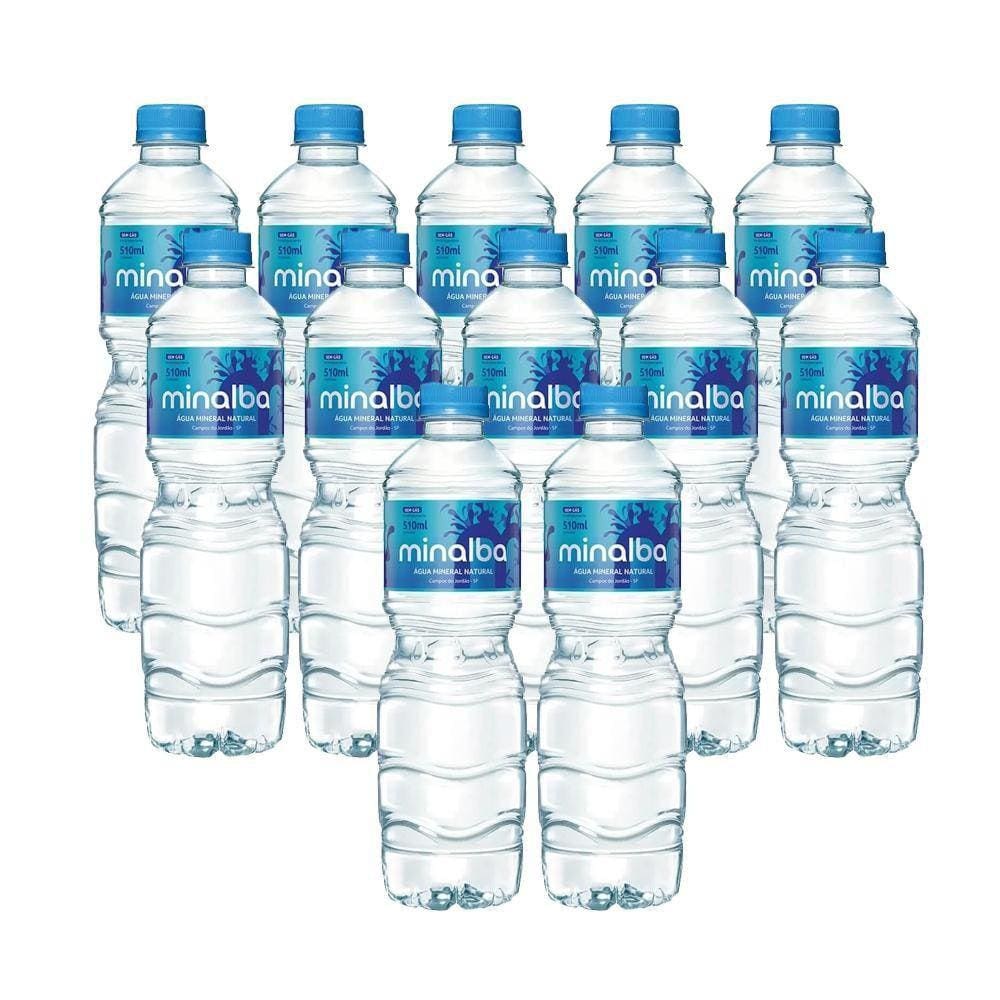 Agua mineral sem gas minalba510 | Casas Bahia