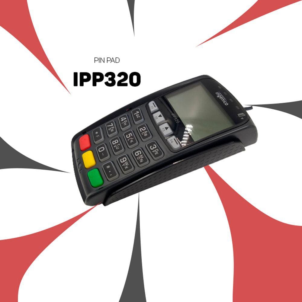 Pin pad gertec ppc910 homologado | Casas Bahia