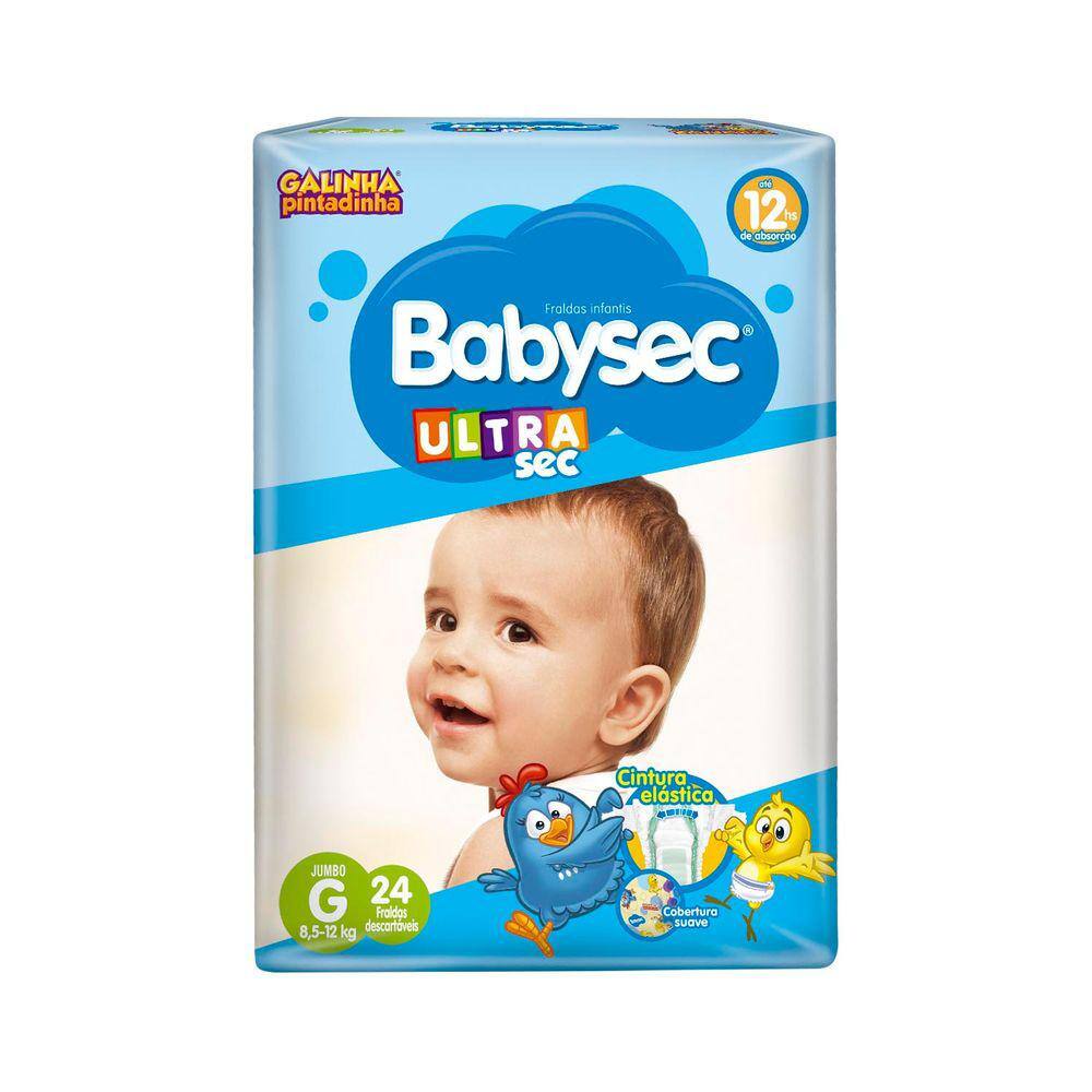Fralda descartavel g babysec roxa Black Friday | Vale Pix - Casas Bahia