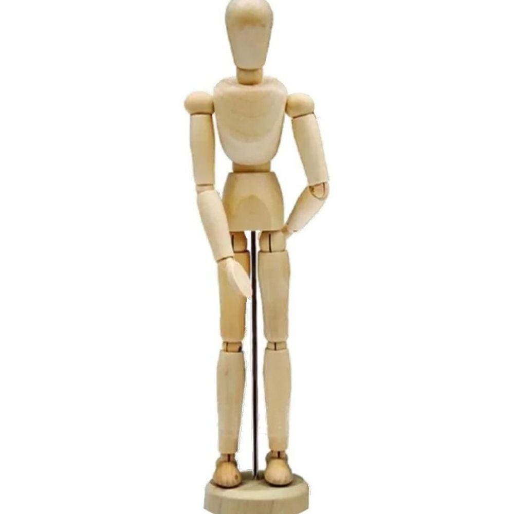 Boneco madeira desenho | Casas Bahia