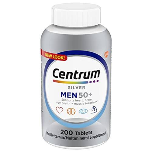 Centrum Silver Multivitamin para Homens 50 Plus, Suplemento ... Centrum Silver Multivitamin para Homens 50 Plus, Suplemento ...