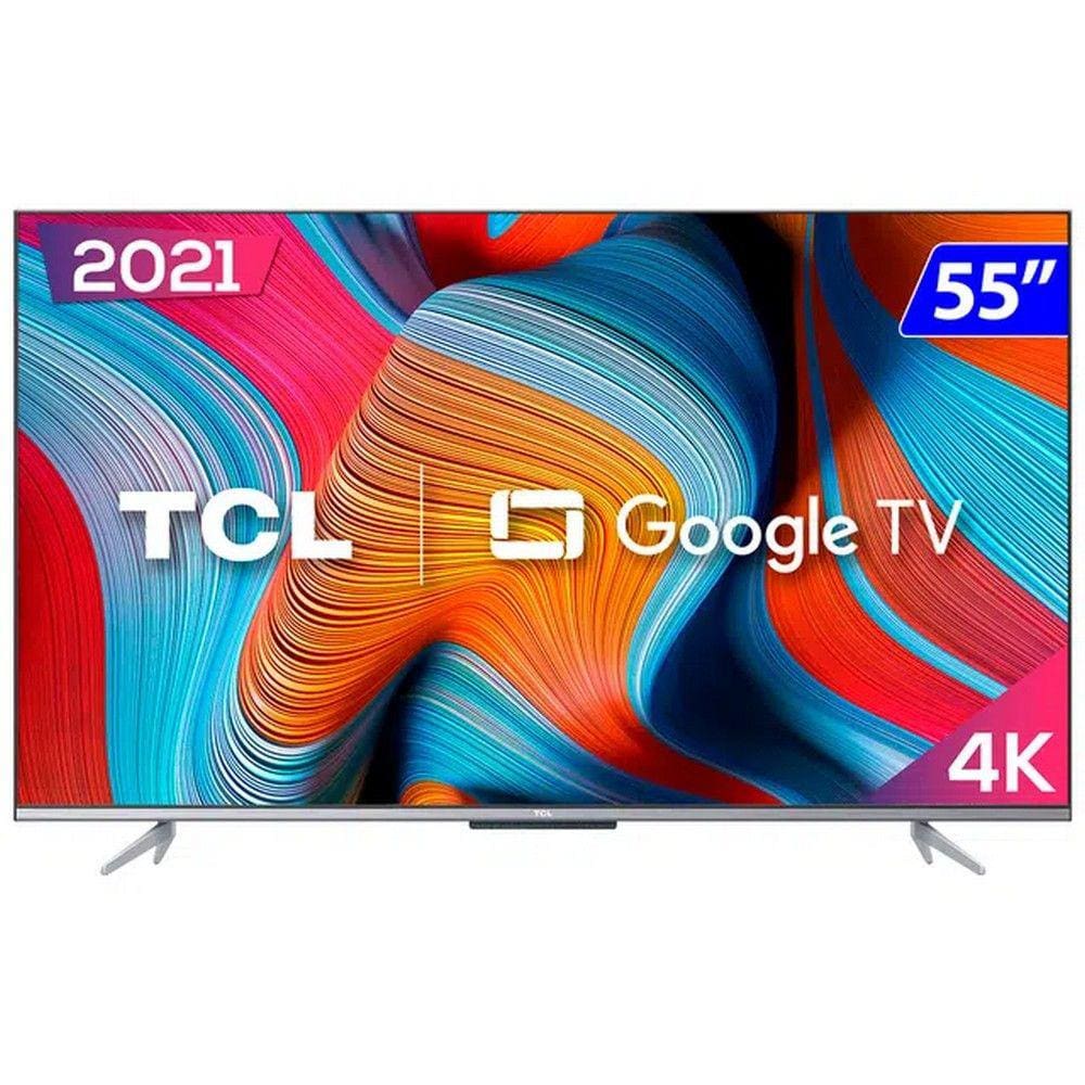 Smart tv led 55 4k tcl google tv 55p725 uhd | Casas Bahia