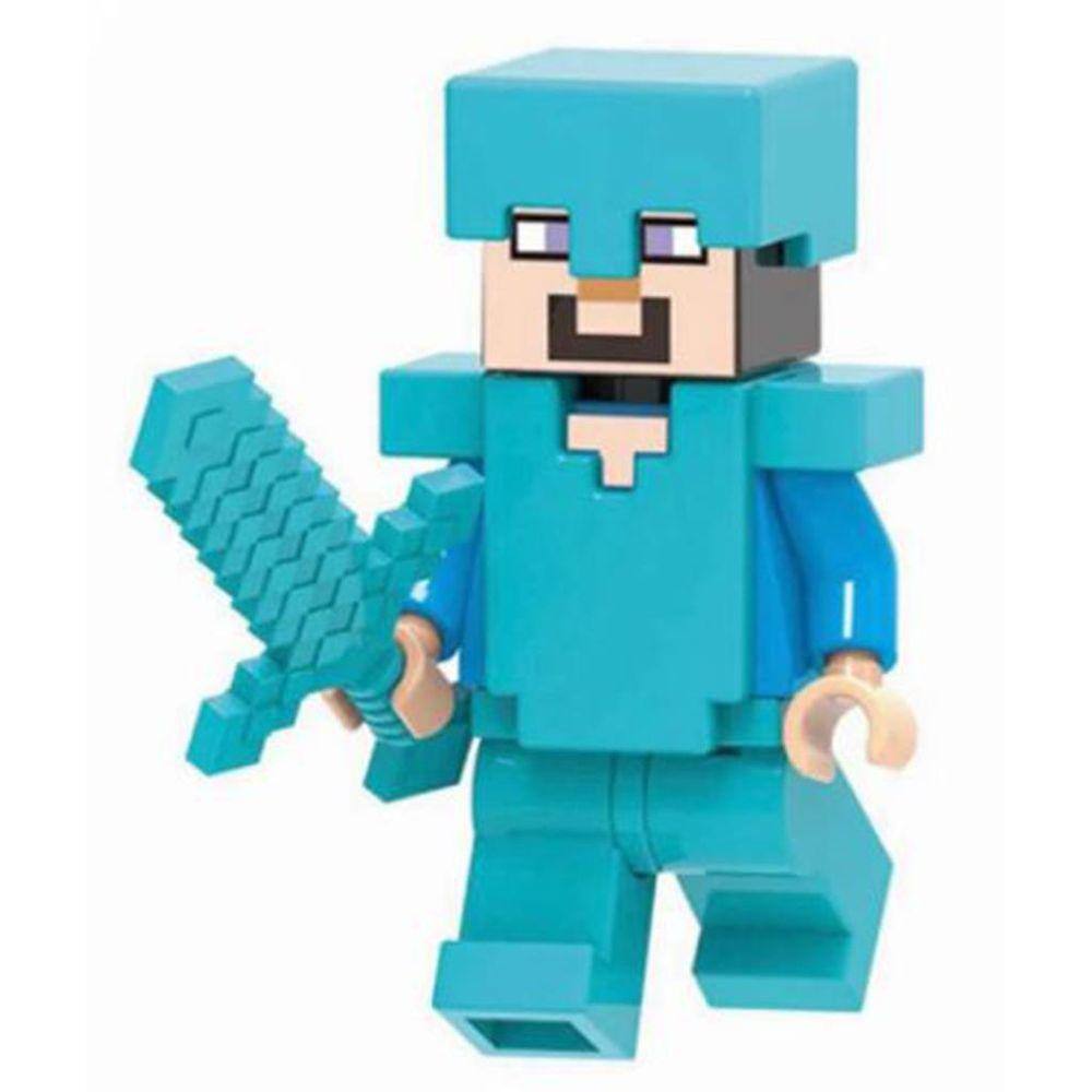 Boneco Do Minecraft Steve Casas Bahia