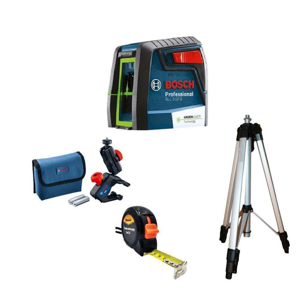 Nivel a laser de linhas bosch gll2 12 acessorio | Casas Bahia