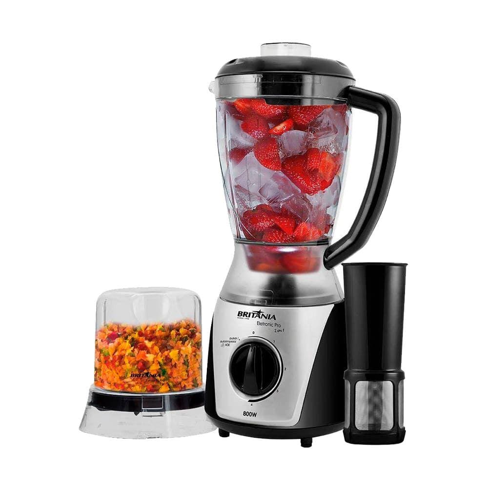 Liquidificador eletronic pro 2 em 1 britania | Casas Bahia